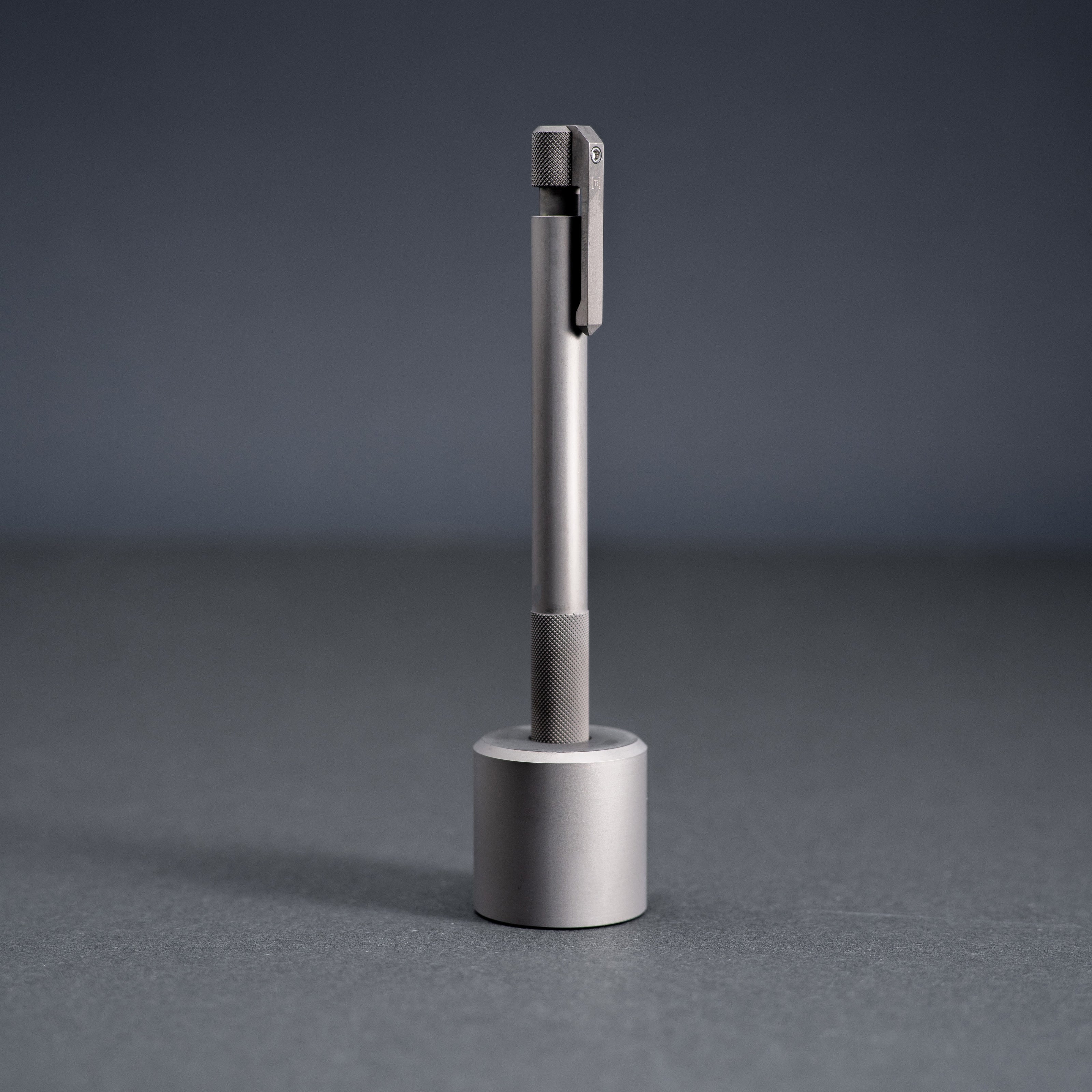 Journeyman Pen - Matte Titanium | Wingback Mechanical Pen