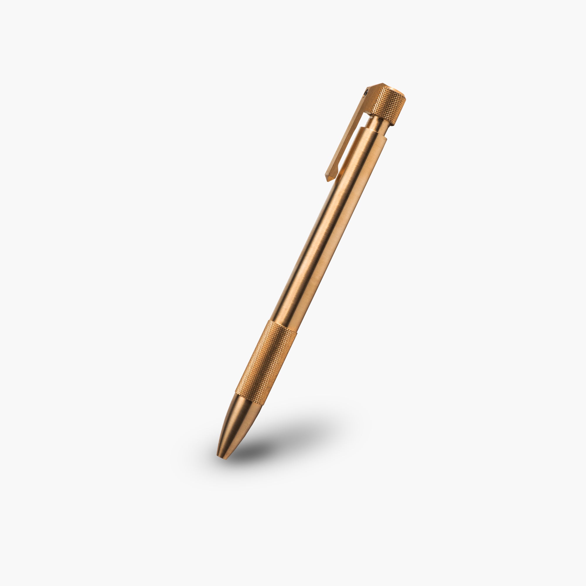 Journeyman Pen - Brass | Wingback Mechanical Pen - Wingback