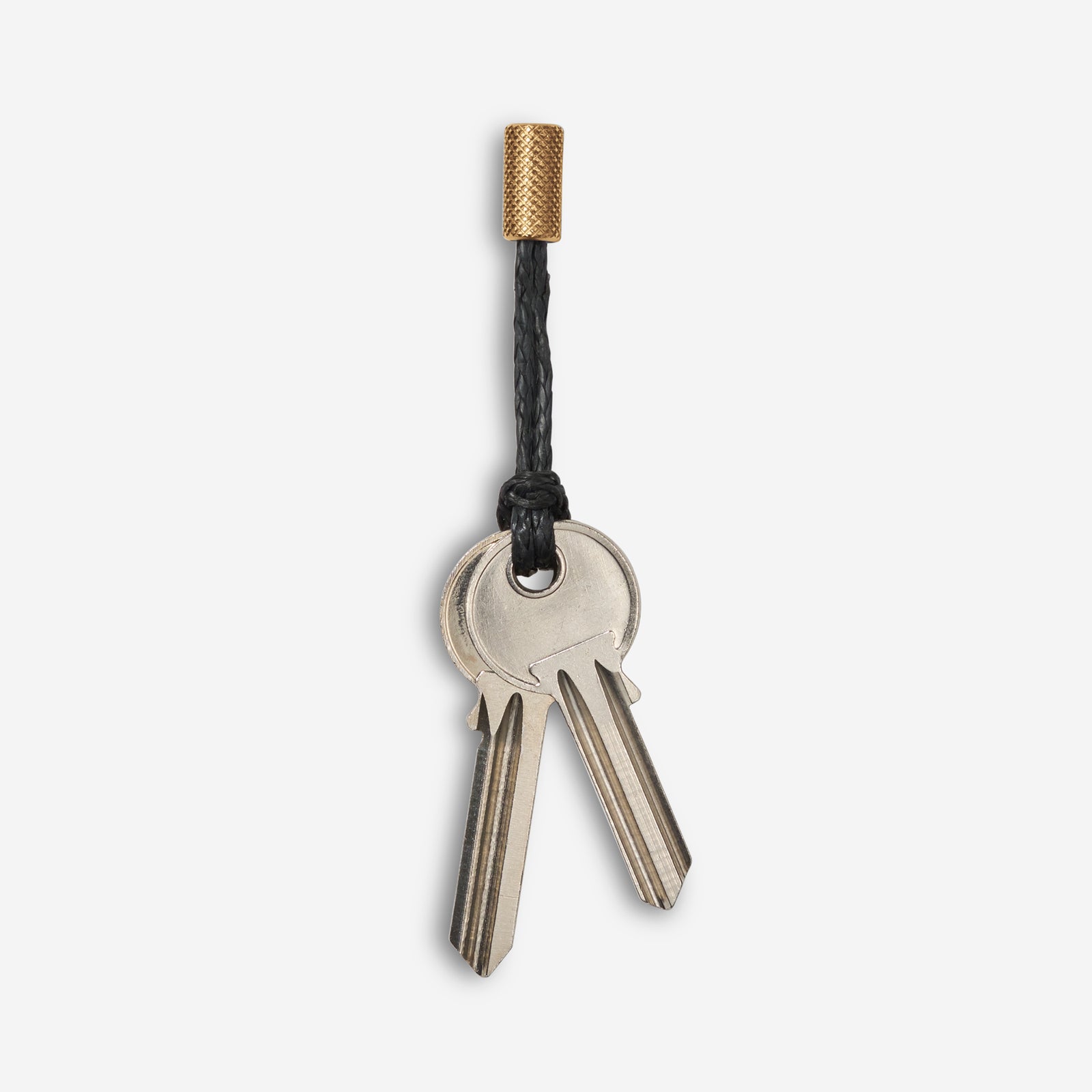 Key Fob - Brass - Wingback