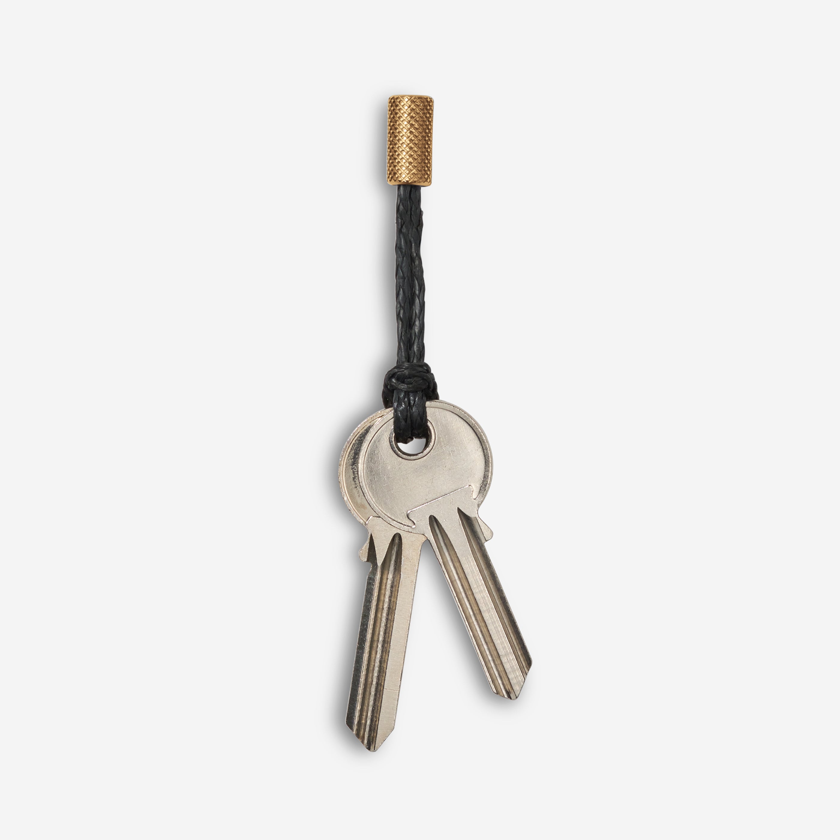 Key Fob - Brass - Wingback