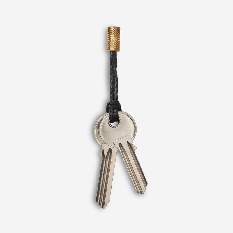 Key Fob - Brass - Wingback