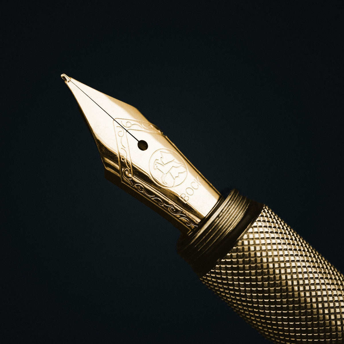 Fountain Pen - Brass | Personalised Fountain Pen - Wingback