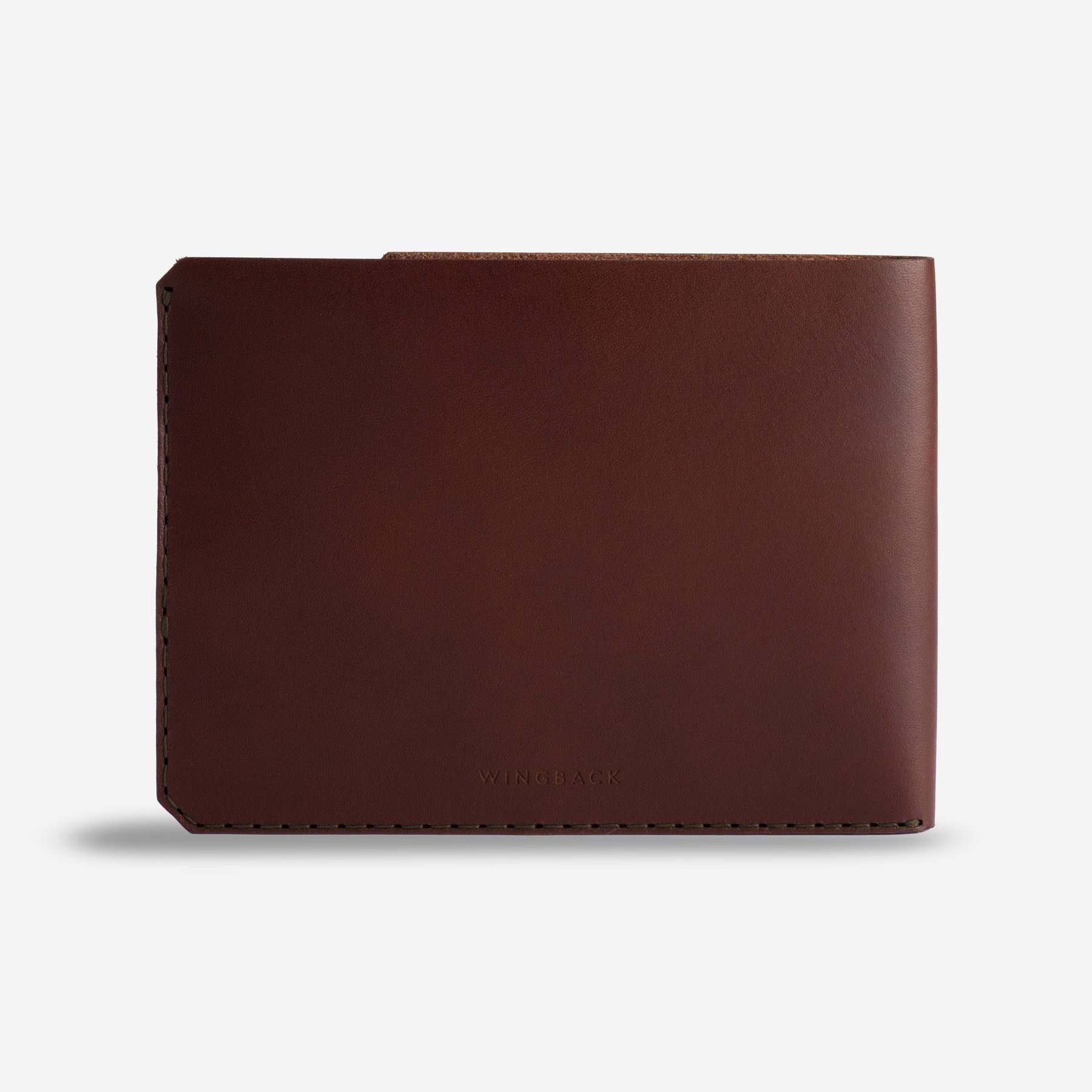 Travel Wallet - Chestnut | Personalised men’s wallets - Wingback