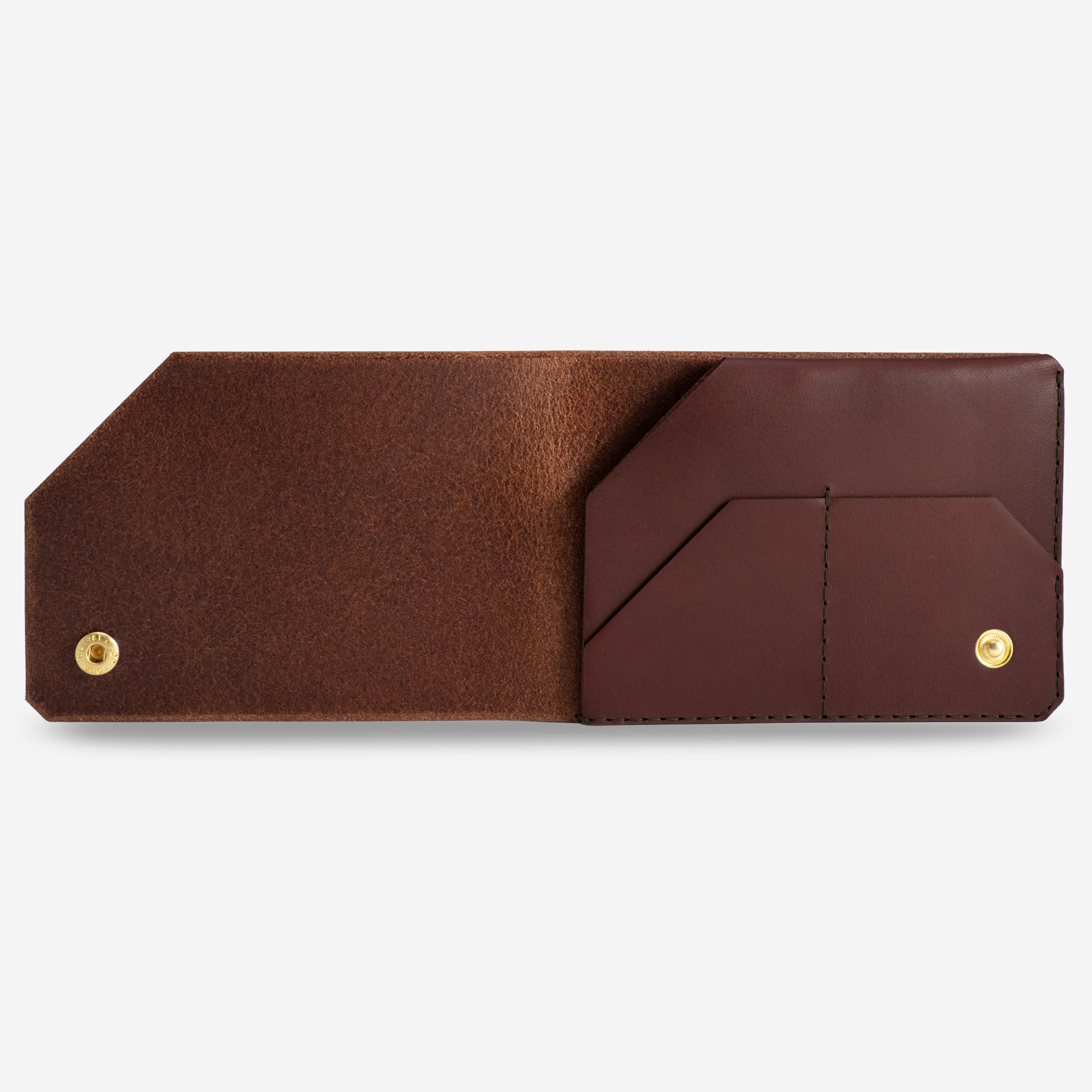Travel Wallet - Chestnut | Personalised men’s wallets - Wingback