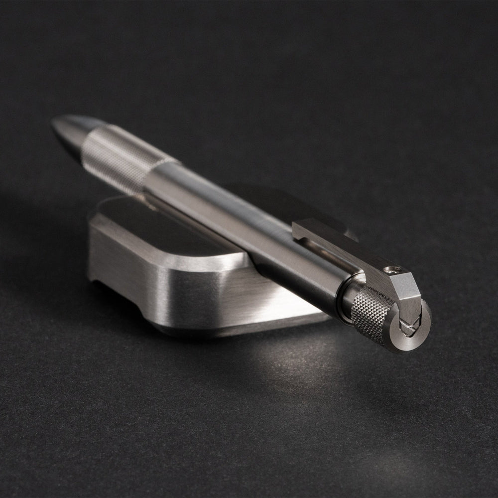 Journeyman Pen - Titanium | Wingback Mechanical Pen - Wingback