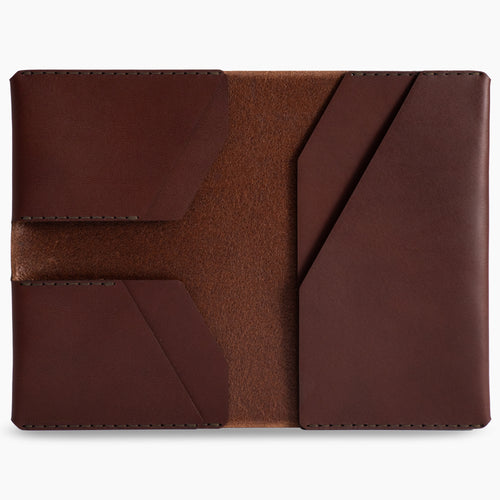 Winston Travel Wallet - Chestnut | Personalised Men’s Wallets - Wingback