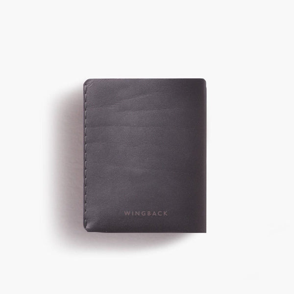 Winston Wallet - Charcoal | Personalised Men’s Wallets - Wingback