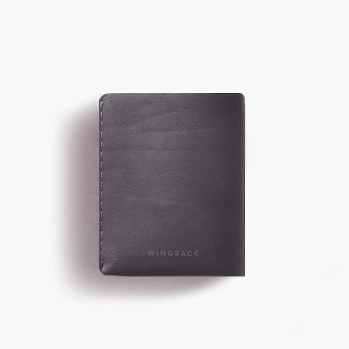 Winston Wallet - Charcoal | Personalised Men’s Wallets - Wingback