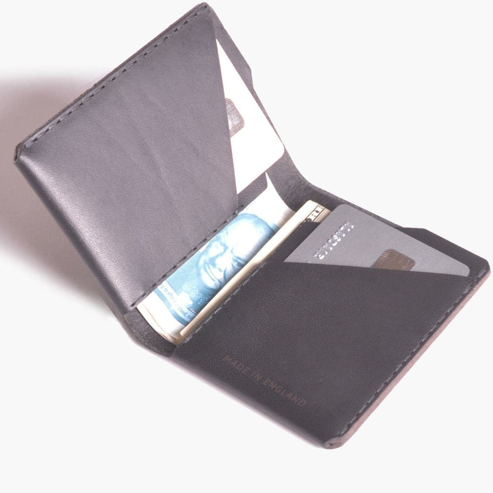 Charcoal Winston Wallet | Personalised men’s wallets | WINGBACK