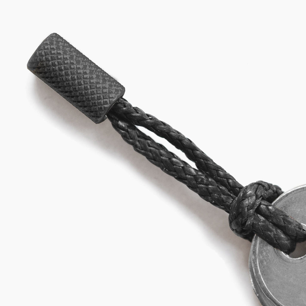 Key Fob Black Steel | WINGBACK