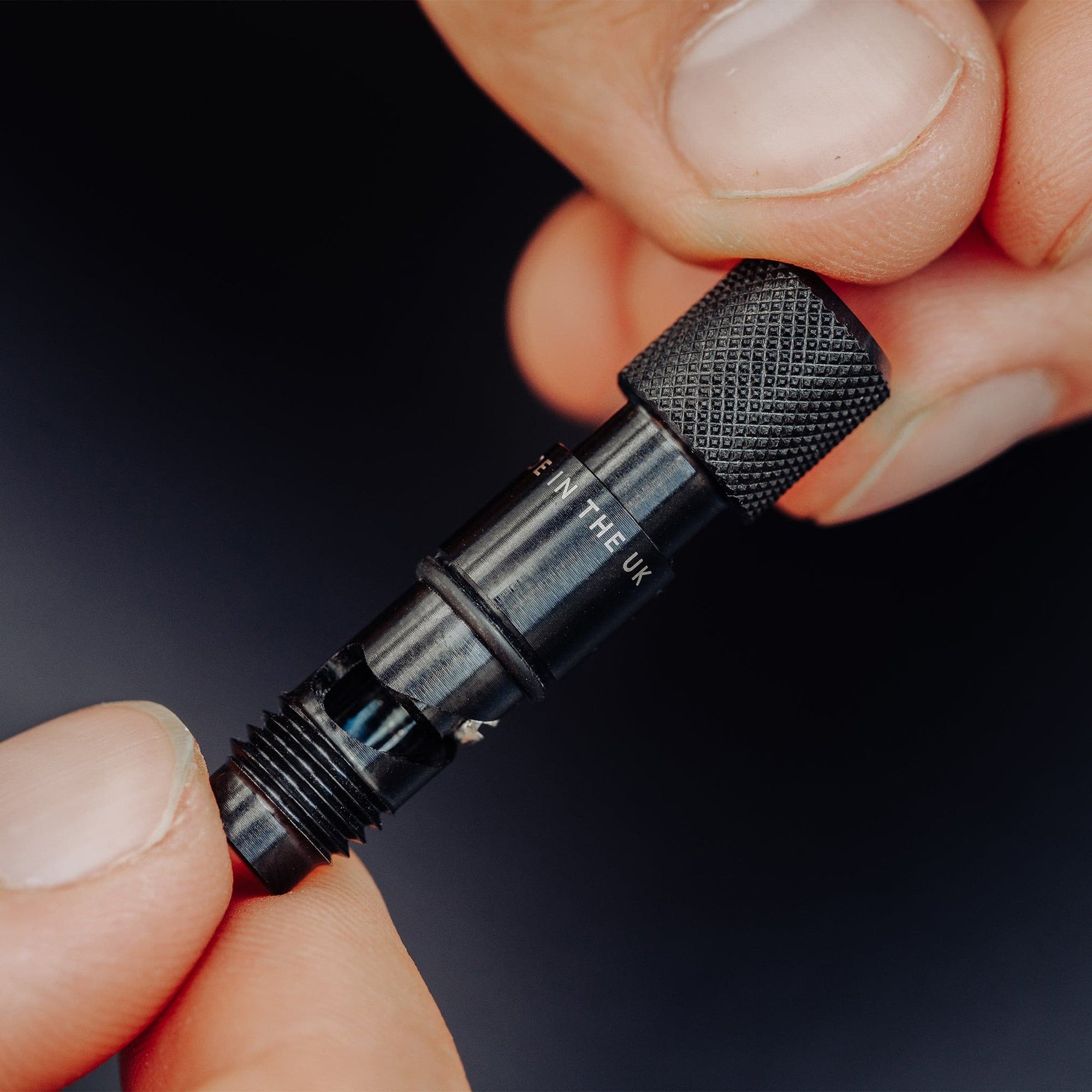 Mechanical Pen - Black Steel - Wingback