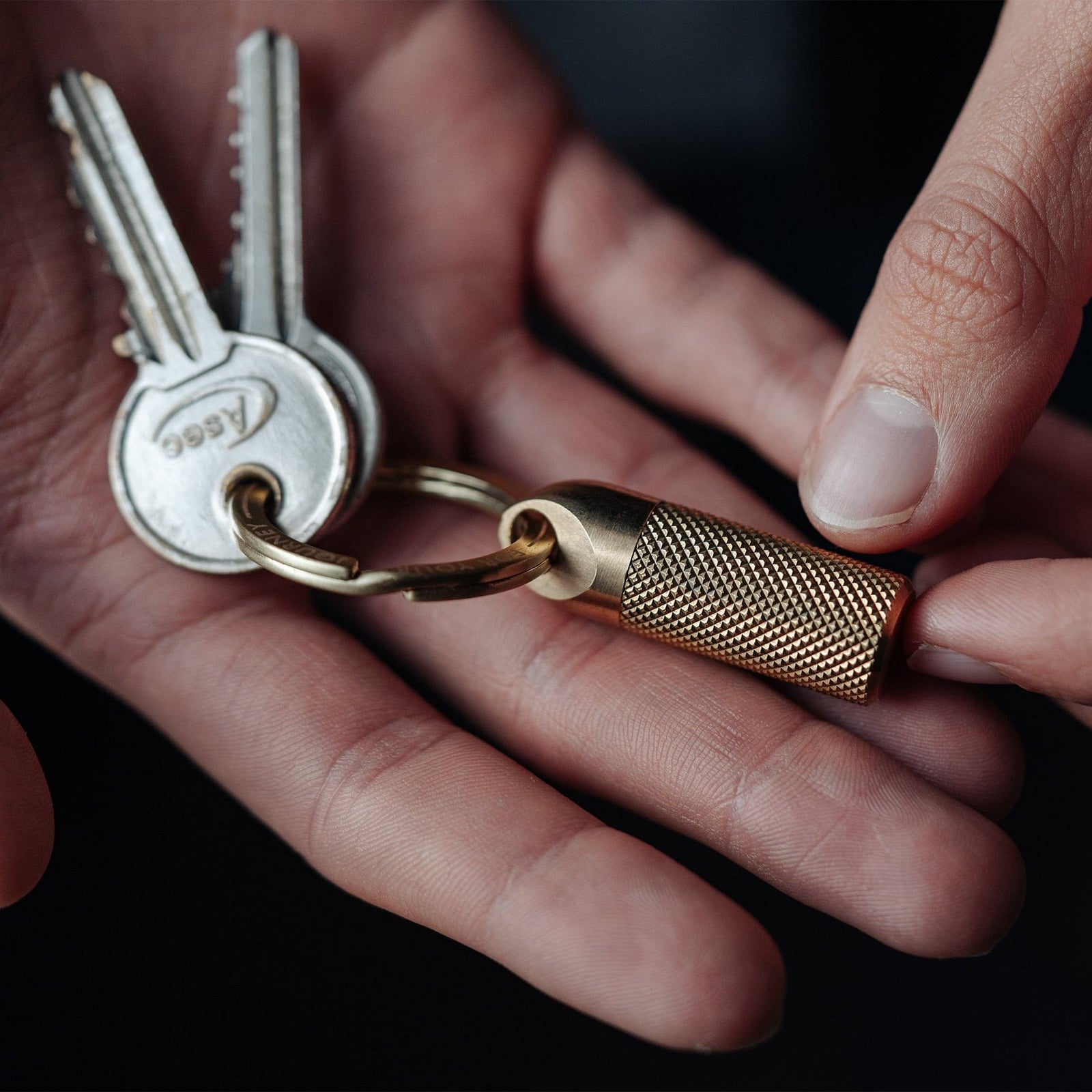 Brass Key Cache | Brass Key Carry | WINGBACK