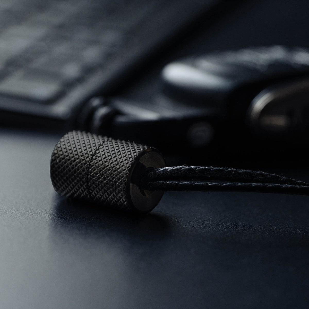 Key Loop - Black Steel | Personalised Key Organiser