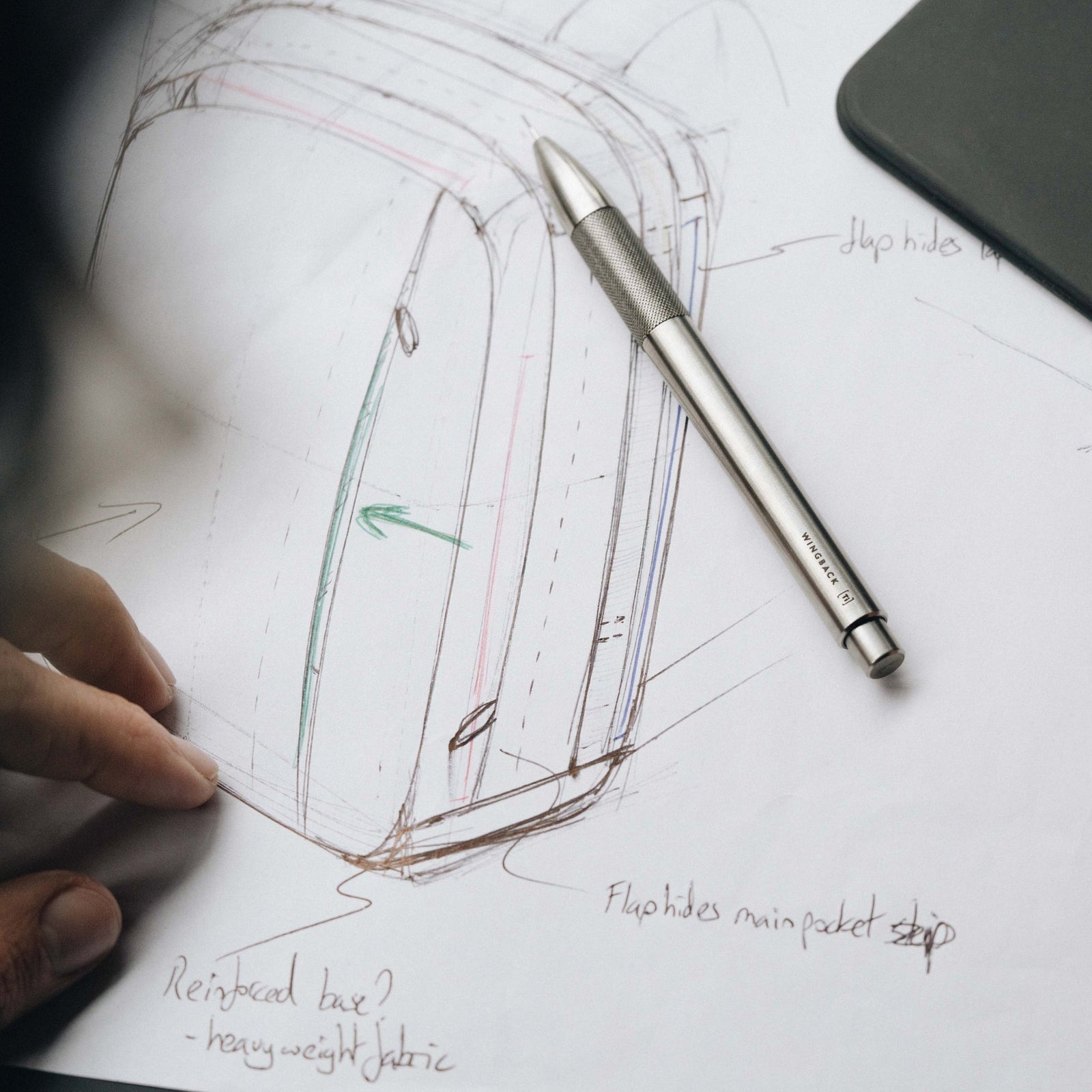 Mechanical Pencil - Titanium | Titanium Stationery - Wingback