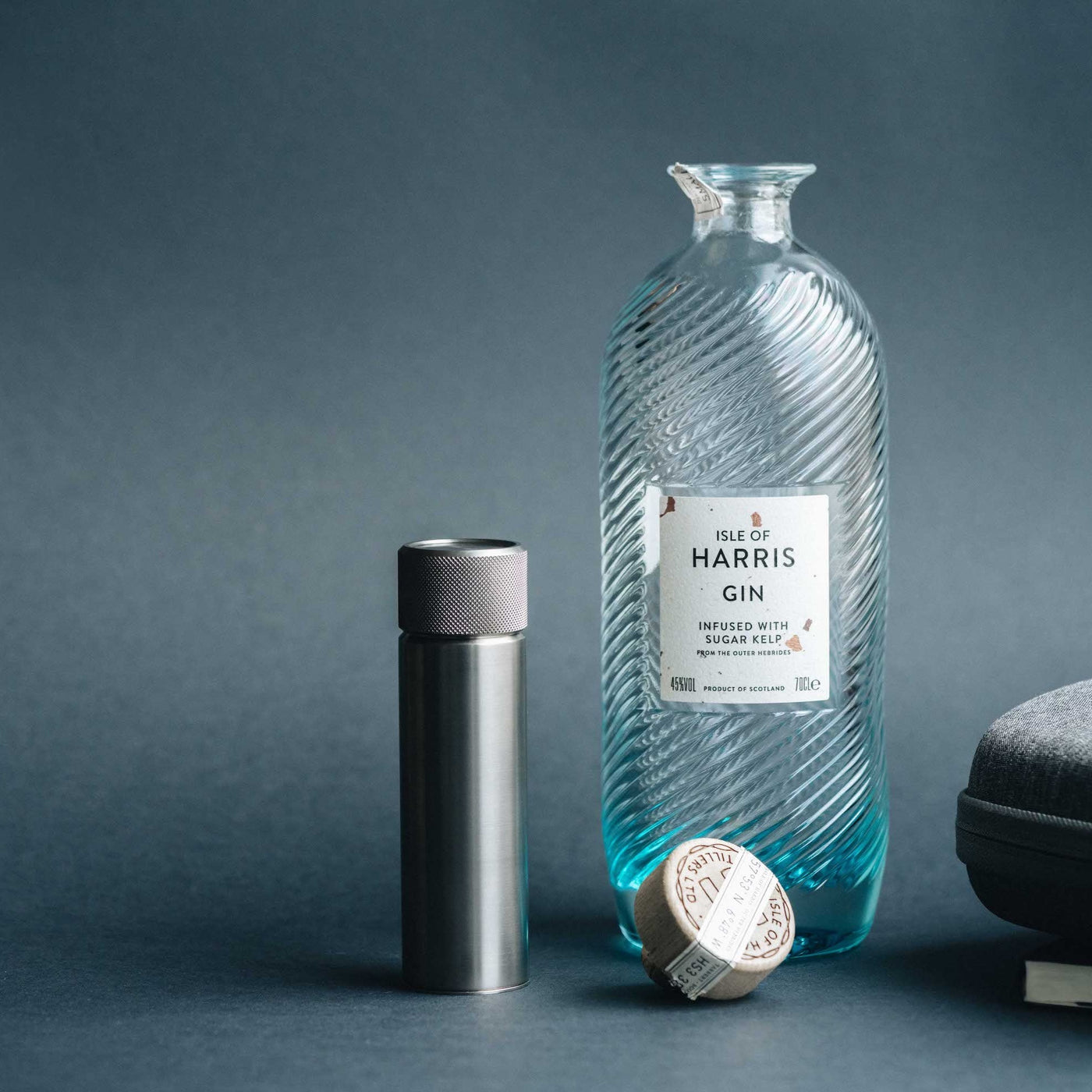 100ml Titanium Hip Flask | WINGBACK - Wingback