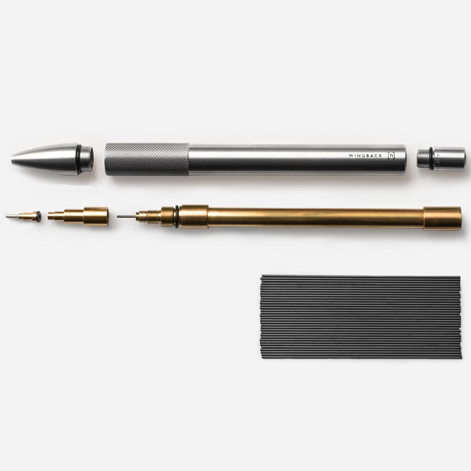 Mechanical Pencil - Titanium | Titanium Stationery - Wingback