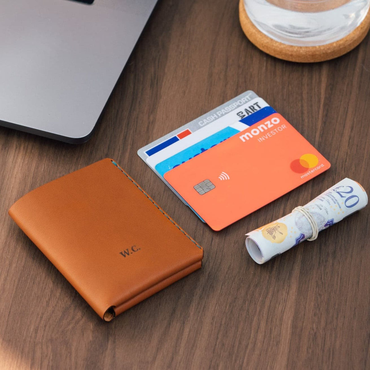 Winston Wallet - Whisky | Personalised Men’s Wallets - Wingback